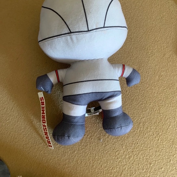 Hasbro | Toys | Nwt Large 1 Transformer Magatron Robot Plush Toy Grey ...